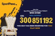 WITH THE SPORTPESA MEGA JACKPOT AT OVER 300 MILLION HERE ARE THE LUCKY