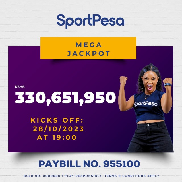 SportPesa Mega Jackpot hits 330 Million – Blog Prediction