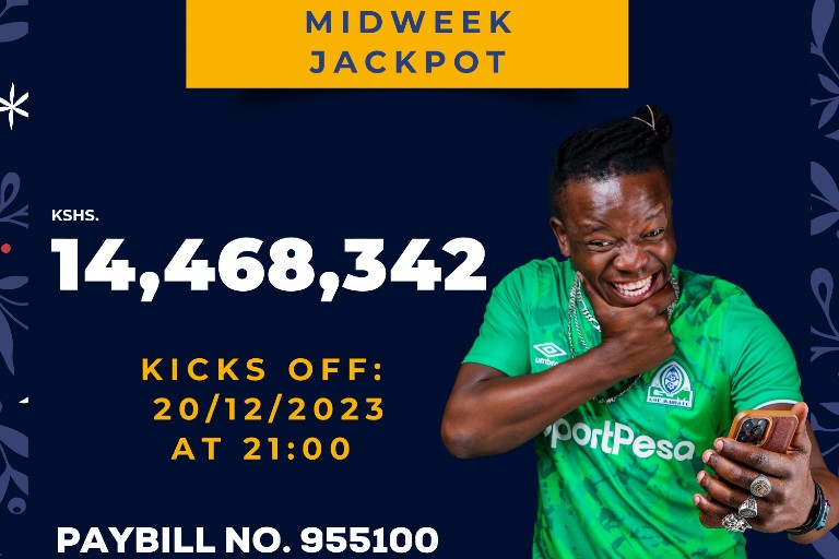 SportPesa Midweek Jackpot hits incredible 14 Million