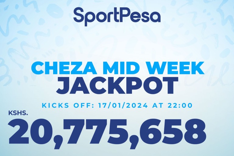 SportPesa Midweek Jackpot crosses over 20 million mark