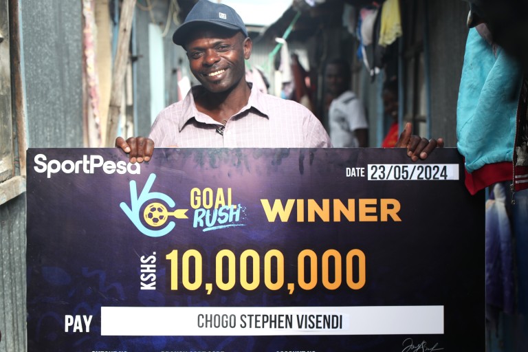 From grass to grace: Kitengela foreman Visendi wins 10 million courtesy ...