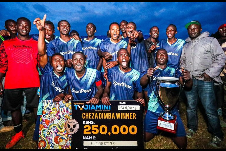 Eldoret FC crowned 3rd winners of the SportPesa Tujiamini Cheza Dimba ...