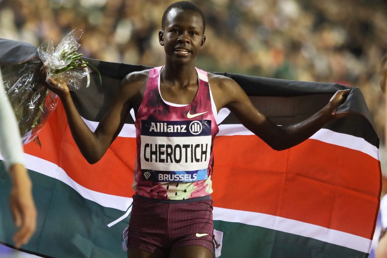 Faith Cherotich steals show in 2024 Diamond League finals after ...