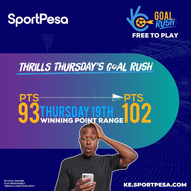 How to calculate SportPesa Goal Rush points