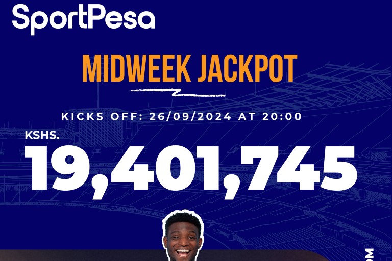 SportPesa Midweek Jackpot rises to over 19 million