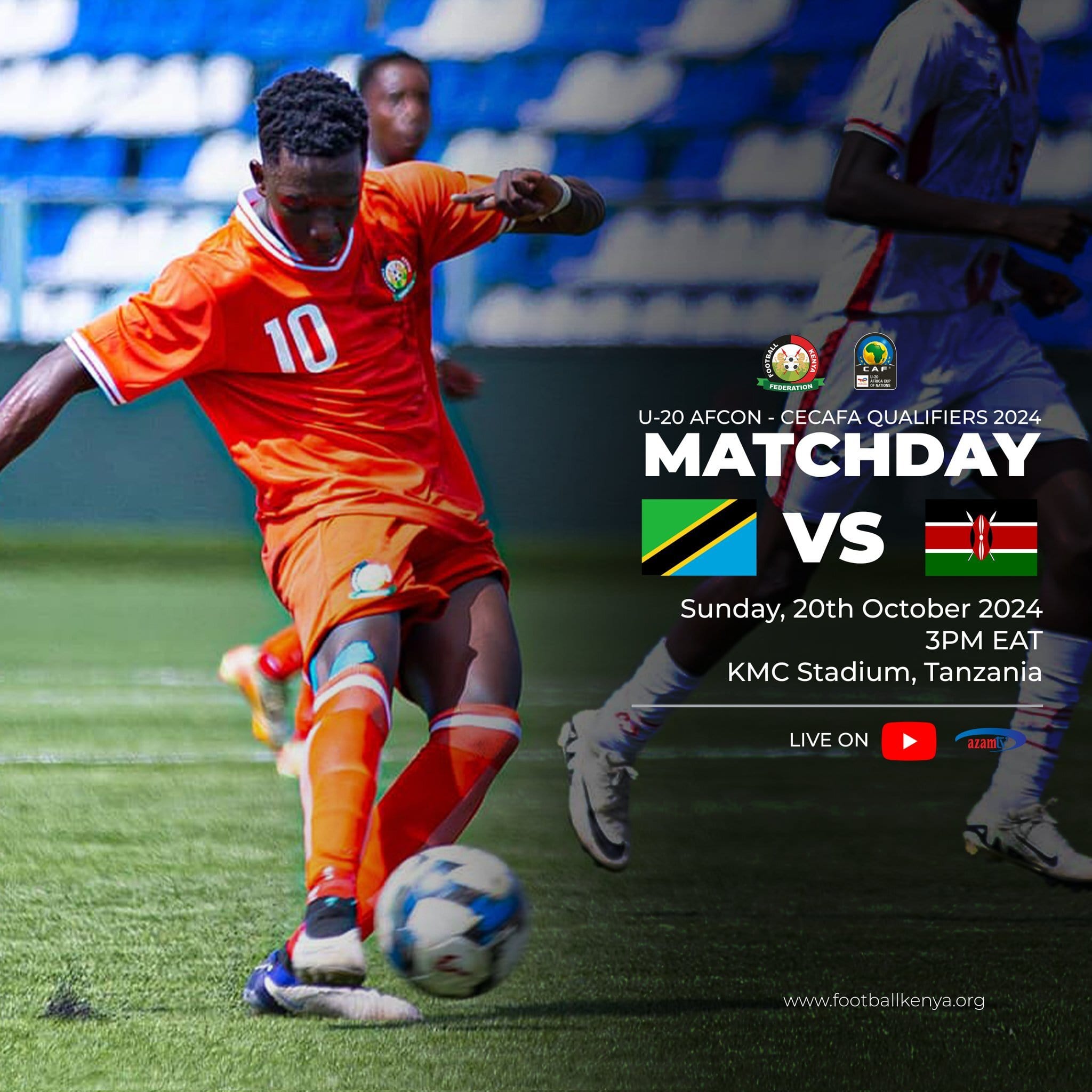Kenya U20 seek crowning moment in CECAFA U20 final against Tanzania