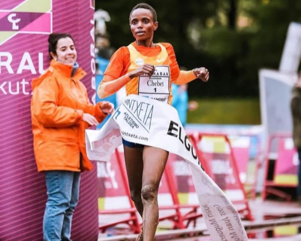 Multiple world record holder Beatrice Chebet returns to Elgoibar to ...