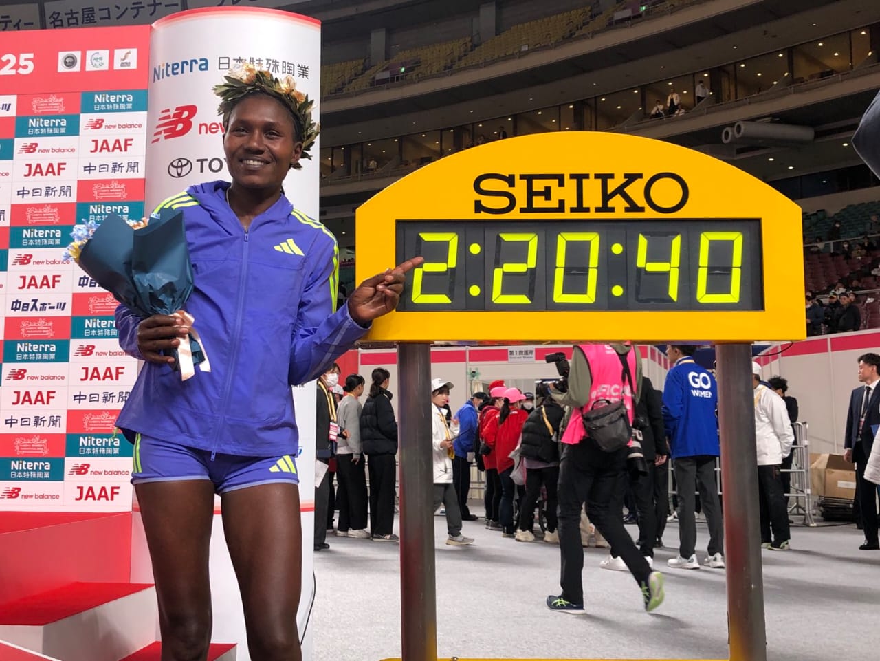 Sheila Chepkirui raises Kenya’s flag high in Nagoya Women’s Marathon 2025