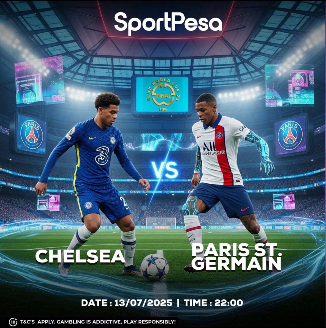 How to Predict & Win Special SportPesa Hamper in Chelsea vs PSG Final